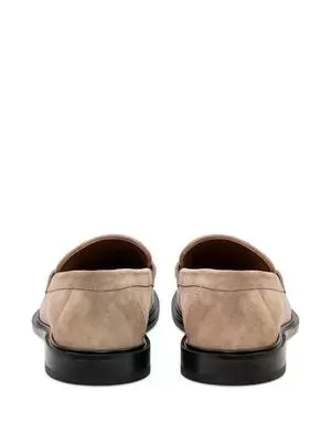STURLINI FIRENZE Round-toe Penny Loafers - Neutrals