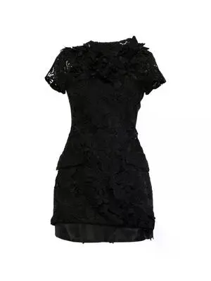 Sportmax Floral Lace Mini Dress