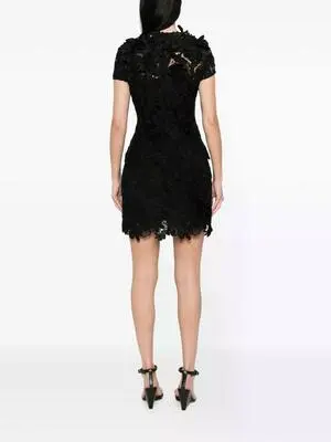 Sportmax Floral Lace Mini Dress