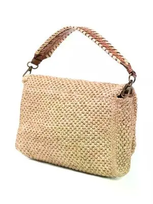 IBELIV Opera Braided Raffia Tote - Neutrals