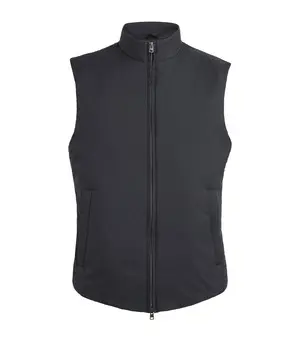 Herno Technical Gilet - Navy