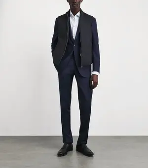 Herno Technical Gilet - Navy
