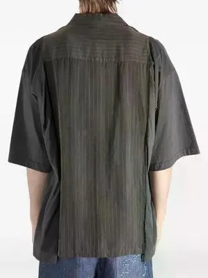 Undercover Striped Short-sleeves Shirt