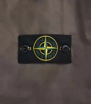 Stone Island Waxed Canvas Field Jacket - Brown