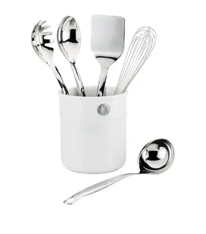 HESTAN 5-piece Provisions Utensils Set - Silver