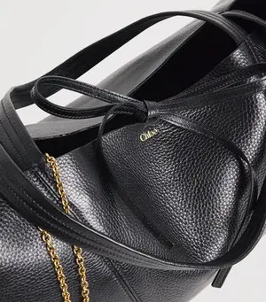 Chloé Calfskin Spin East-west Tote Bag