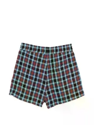 NAMACHEKO Leonida Checked Shorts