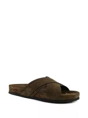 TOM FORD Criss-cross Sandals - Brown