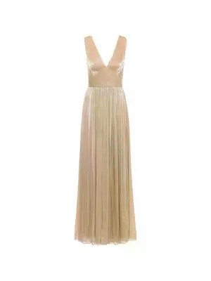 Costarellos Metallic Evening Dresses