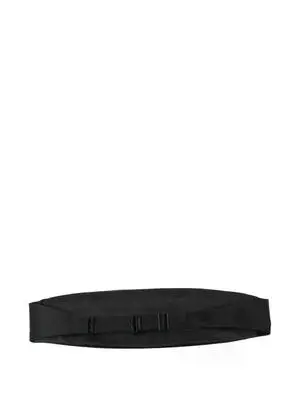 Tagliatore Pleated Sash - Black