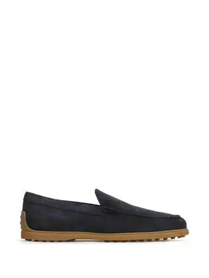 TOD'S Reversed Loafers - Blue