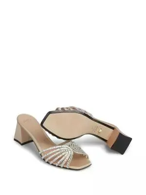 ALEVI MILANO Embellished Open Toe Sandals