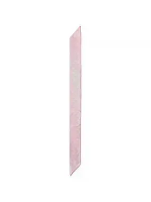 Prada Jacquard Silk Tie - Pink