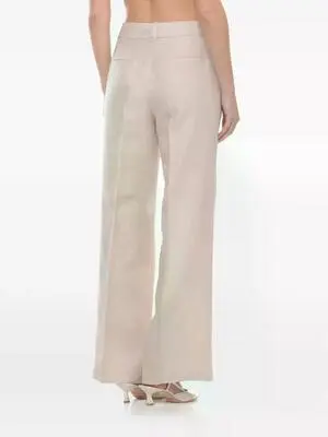 Peserico Bead-detail Wide-leg Trousers