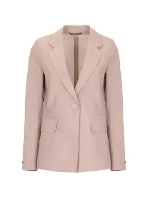 Peserico Button Detailed Blazers For Women