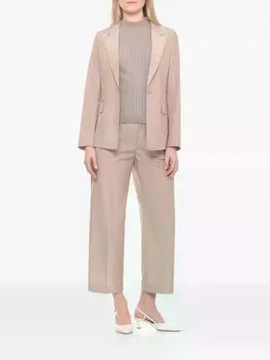 Peserico Single-breasted Blazer - Neutrals