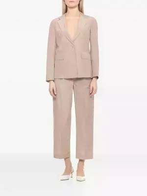 Peserico Single-breasted Blazer - Neutrals