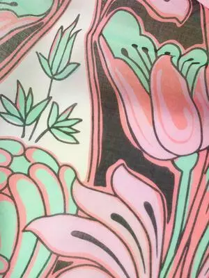 Prada Printed Cotton Beach Sarong