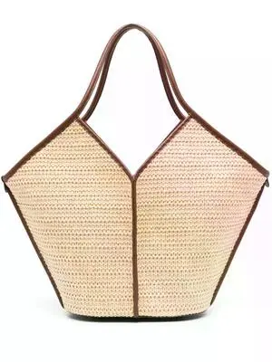 Hereu Calella Raffia Tote Bag - Neutrals