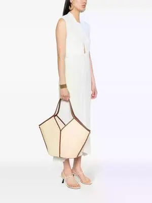 Hereu Calella Raffia Tote Bag - Neutrals