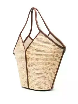 Hereu Calella Raffia Tote Bag - Neutrals
