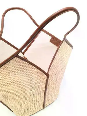 Hereu Calella Raffia Tote Bag - Neutrals
