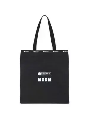 MSGM X Lesportsac Emerald Tote Bag