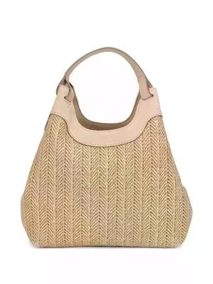 GIANNI CHIARINI Herringbone Tote Bag