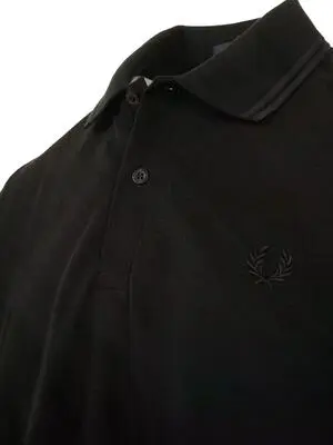 Fred Perry Laurel-wreath Polo Shirt - Black