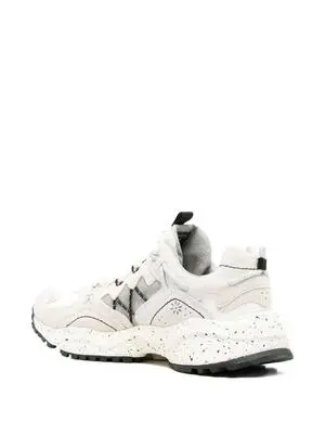 FLOWER MOUNTAIN Yamabushi Round Toe Suede Sneakers