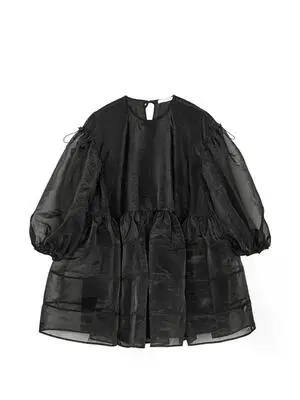 Cecilie Bahnsen Tie Detailed Cocktail Dresses
