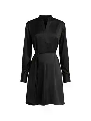 Vince Tie-waist Mini Dress