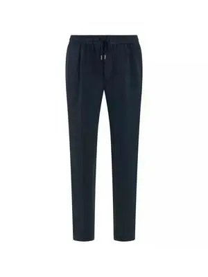 Boggi Milano City Linen Trousers