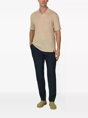 Boggi Milano City Linen Trousers