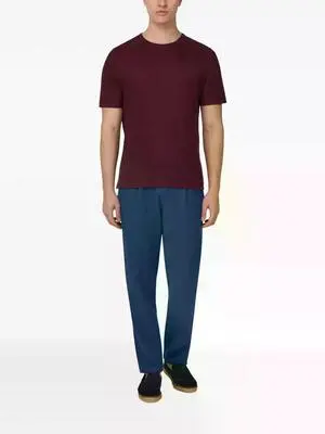 Boggi Milano City Linen Trousers