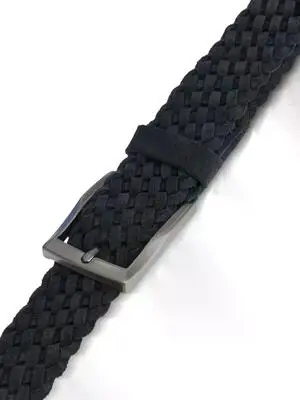 Boggi Milano Woven Suede Belt