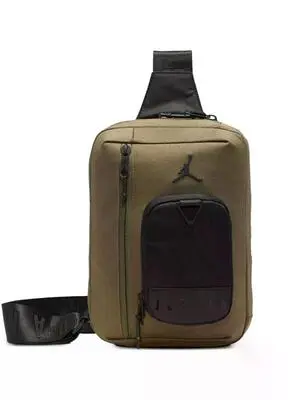 JORDAN Logo Crossbody Bag - Green