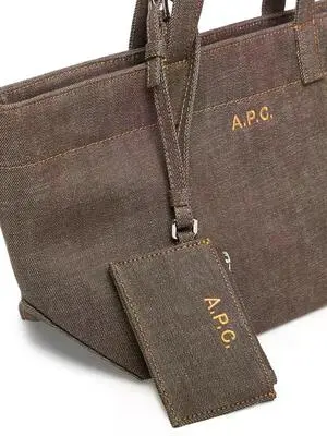 A.p.c. Small Drummer Tote Bag - Brown