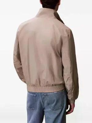 Calvin Klein Lightweight Zip-up Jacket - Neutrals