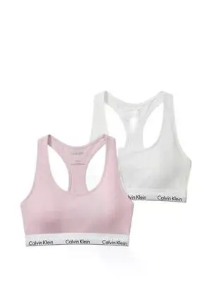 Calvin Klein Logo Sports Bras