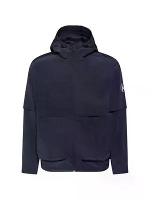 Calvin Klein Logo-print Hooded Jacket