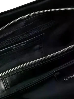 Calvin Klein Logo-detail Shoulder Bag - Black