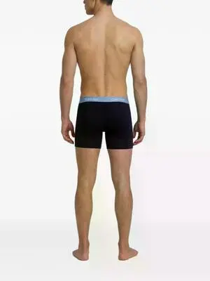 Calvin Klein Logo-waistband Boxers - Black