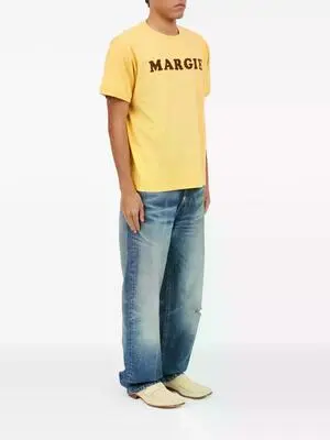 MAISON MARGIELA Jersey T-shirt - Yellow