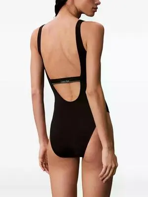 Calvin Klein Square-neck One-piece Swimsuit