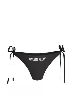 Calvin Klein Logo-detail Bikini Bottom - Black