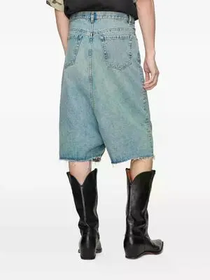 MAISON MARGIELA Dropped-rise Denim Bermudas