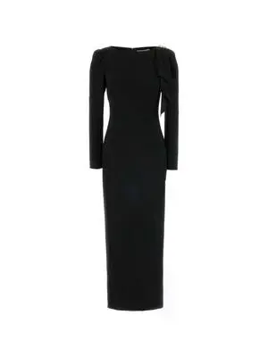 Alessandra Rich Long Sleeve Evening Dresses