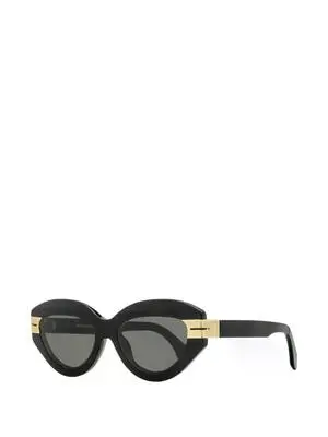 Palm Angels Miracle Cat-eye Sunglasses - Black