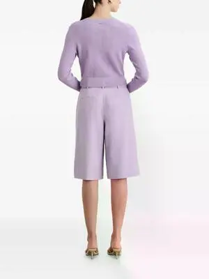 TOCCIN Nina Belted Culotte Shorts